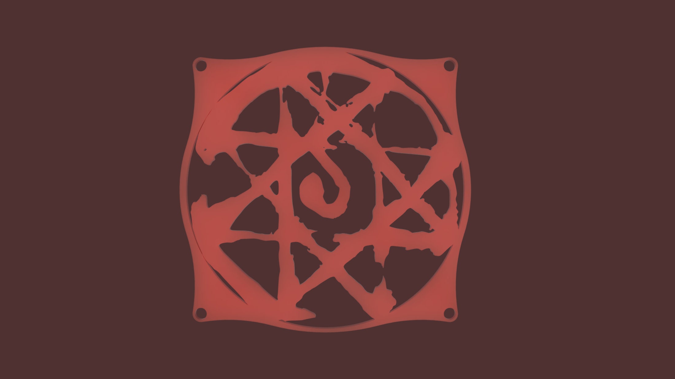 Fullmetal Alchemist Blood Rune Fan Grill/cover 120mm 140mm - Etsy