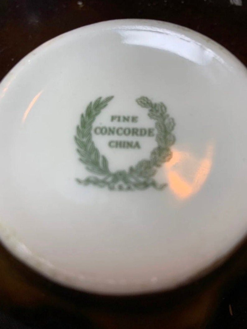 Vintage Fine Concorde China - Etsy