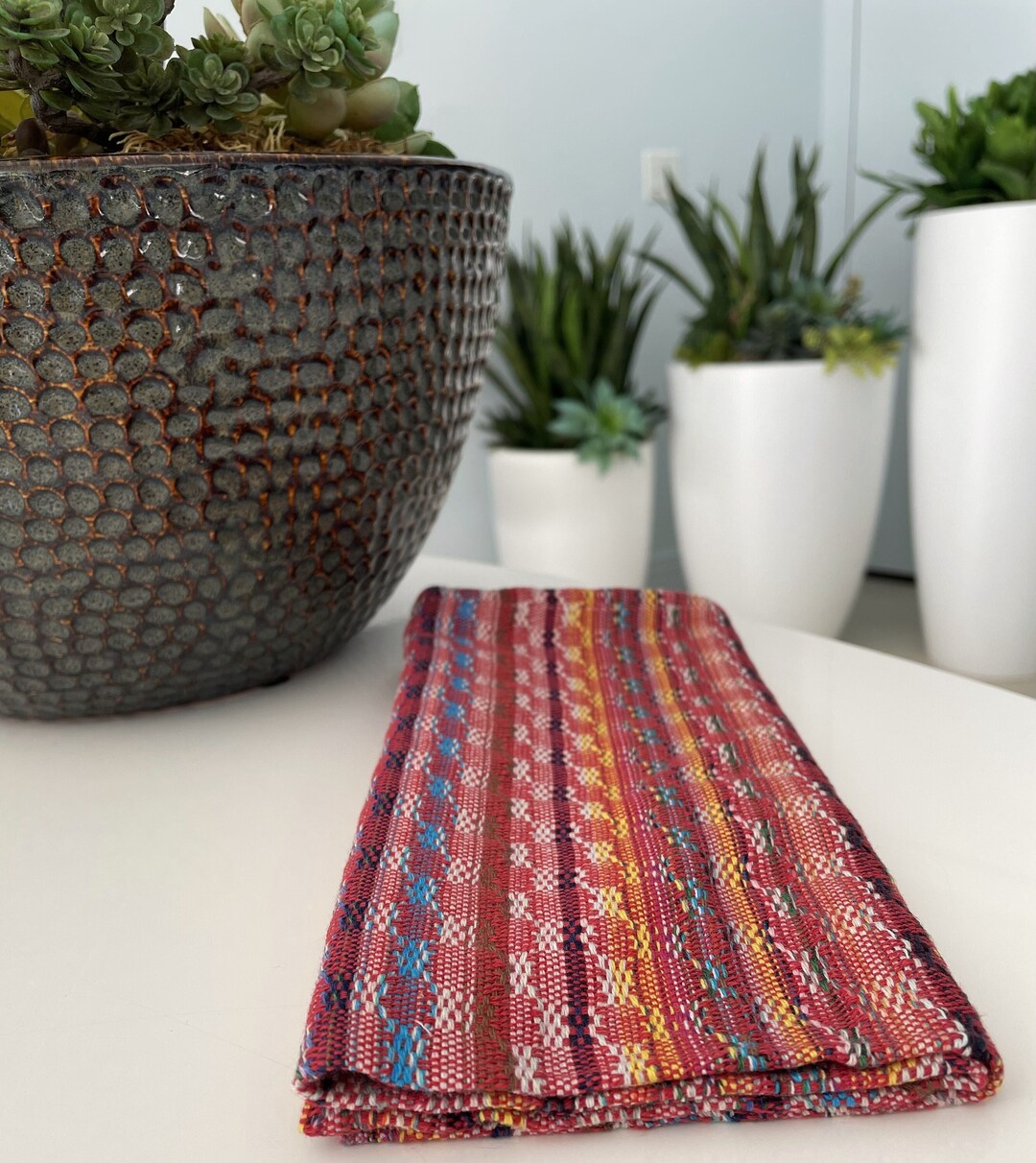 Red Bohemian Washcloth Sets - Citizens of the Beach Collection - Gift ...