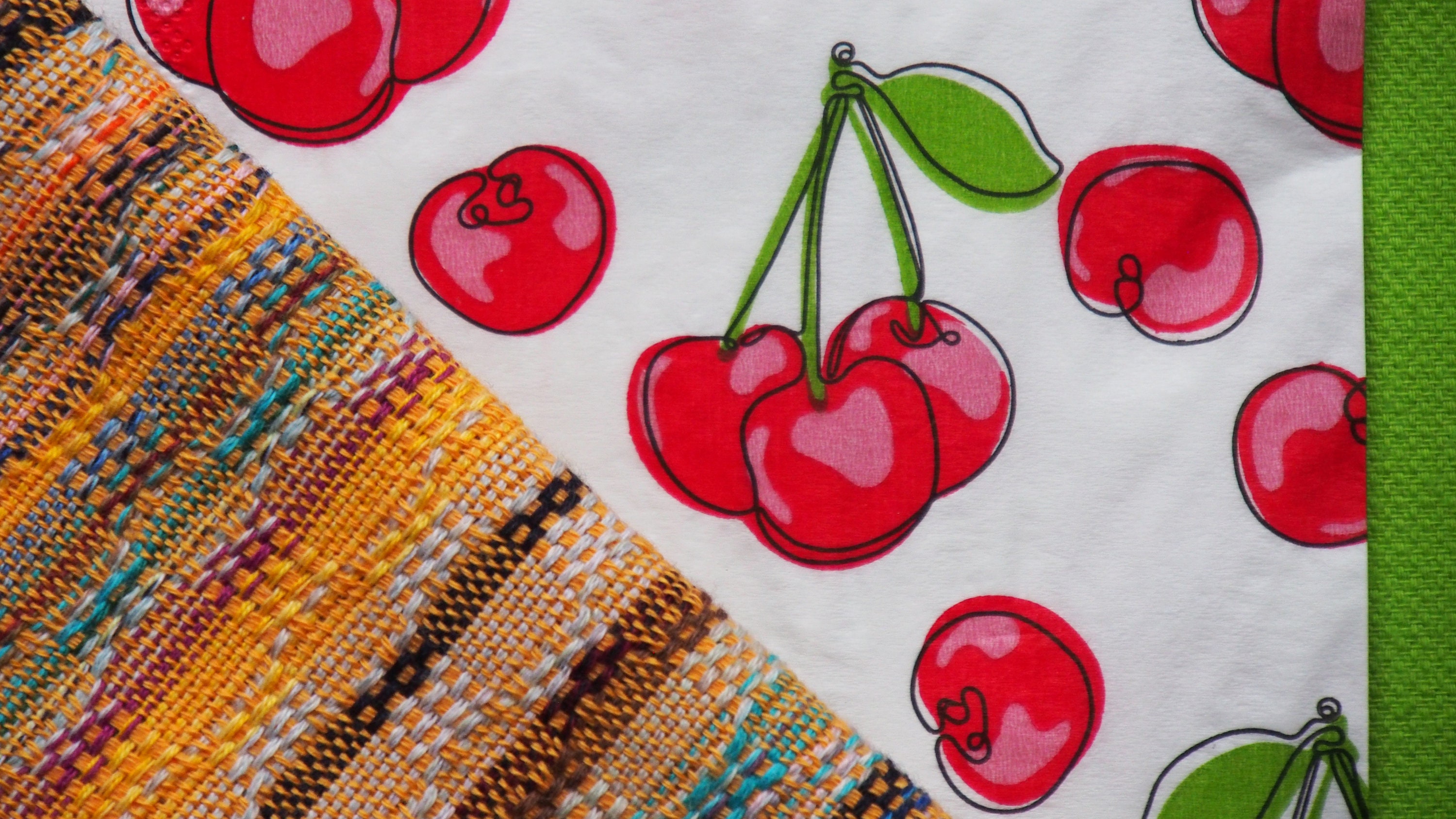 Yellow Orange Bohemian Washcloth Sets Citizens of the Beach Collection ...