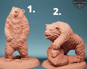 Dnd Bear Miniature - Etsy