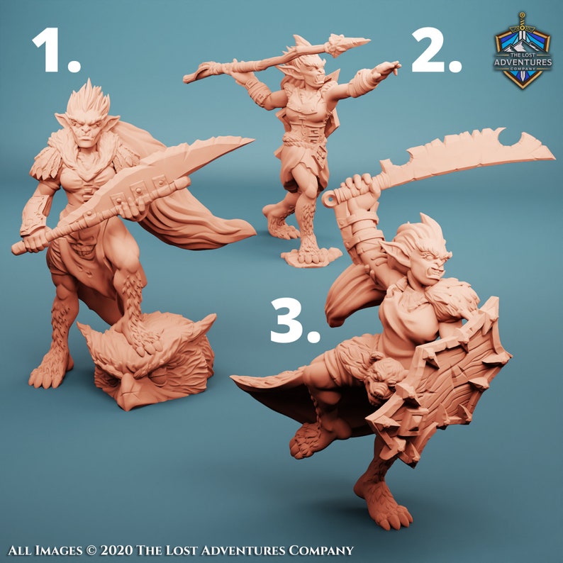 Female Bugbears Female Bugbear Fighter Female Bugbear - Etsy