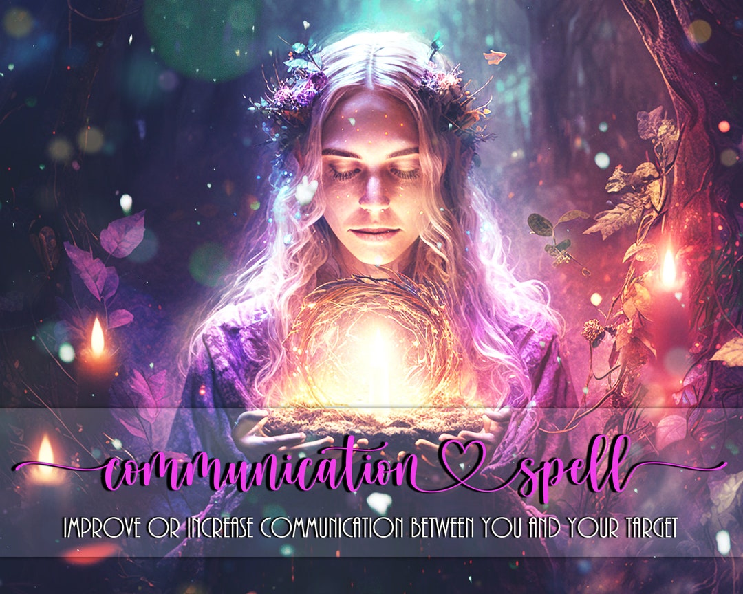 Communication Spell Improve or Increase Communication Talk More to Your ...