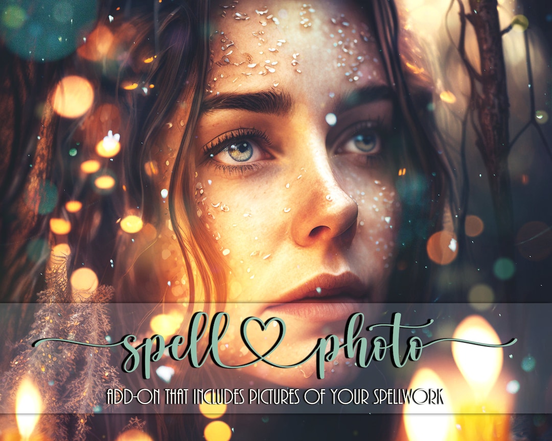 Spell Picture Add-on: Receive Pictures With Your Spellwork. Addition to ...