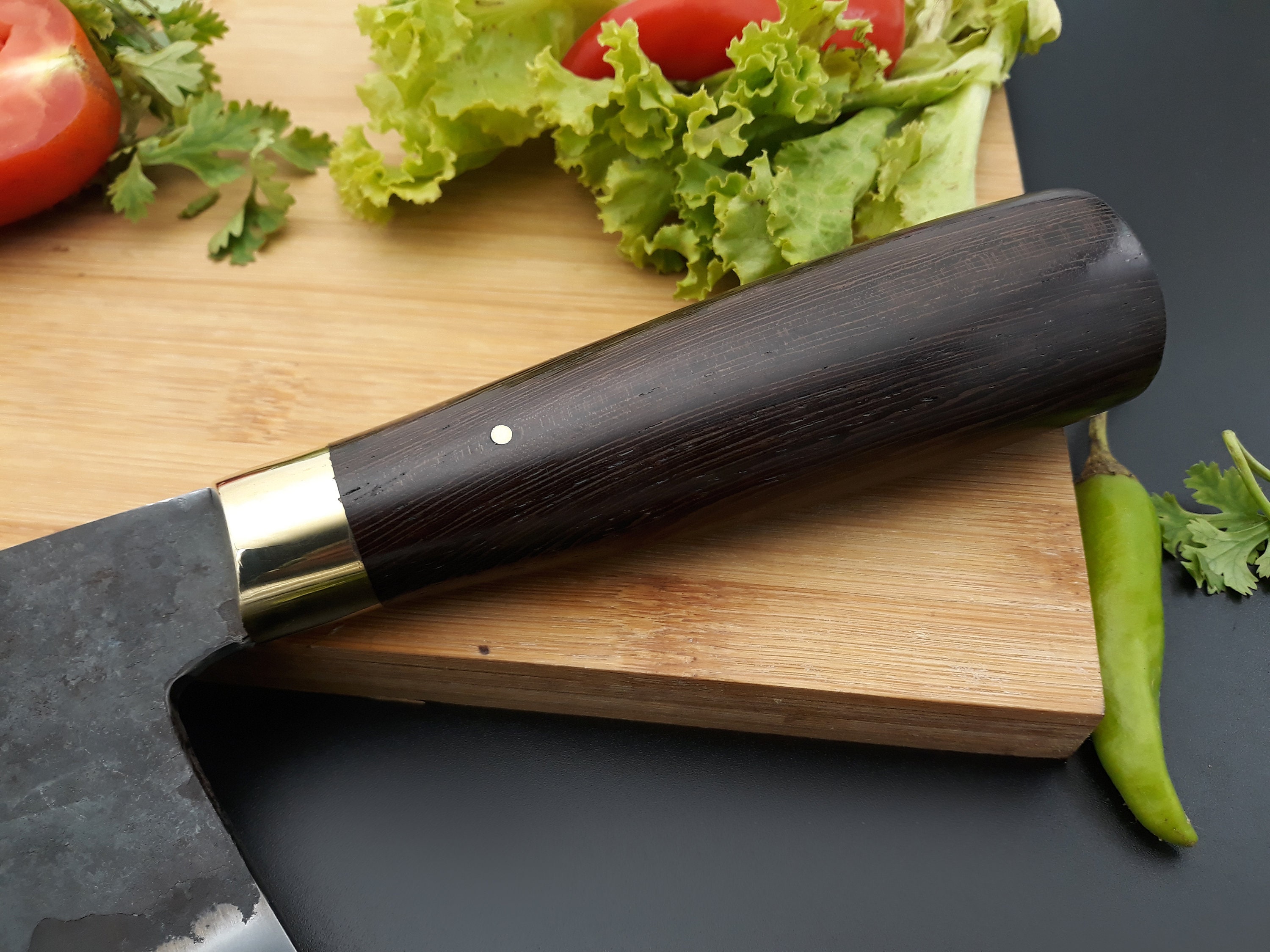 Heavy Duty High Carbon Steel Cleaver Knife Meat Chopping Bone - Etsy