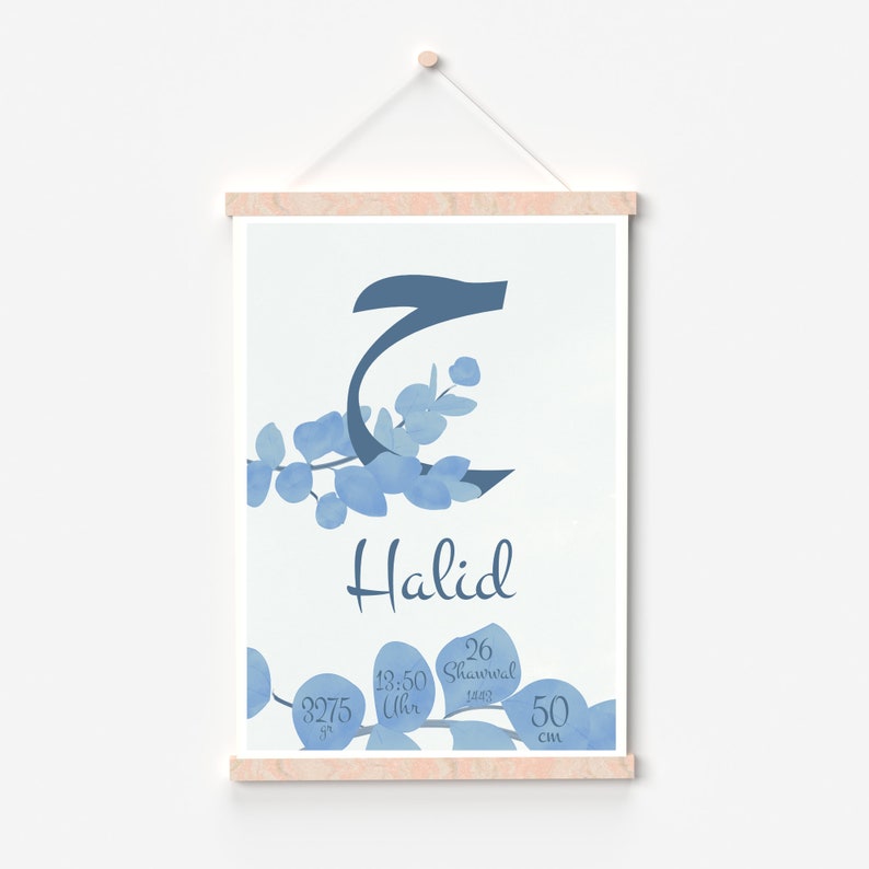 Baby Board Art Vision Arabic Pregnancy Birth Board - Etsy