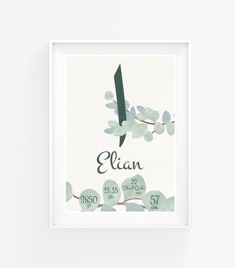 Baby Board Art Vision Arabic Pregnancy Birth Board - Etsy