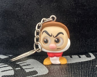 Grumpy Keychain | Etsy