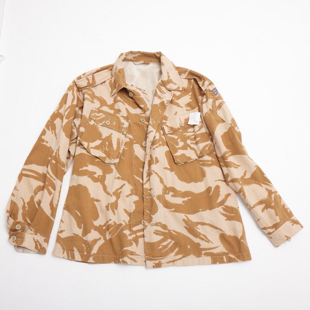 Vintage 90s British Desert Storm Cotton Army Jacket - Etsy