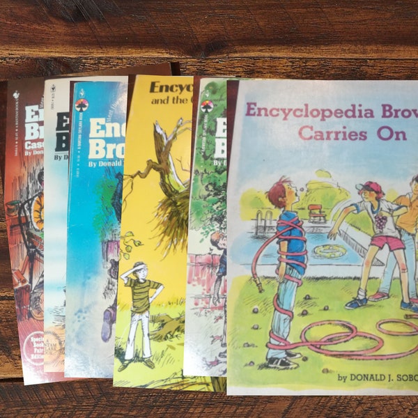 Encyclopedia Brown - Etsy