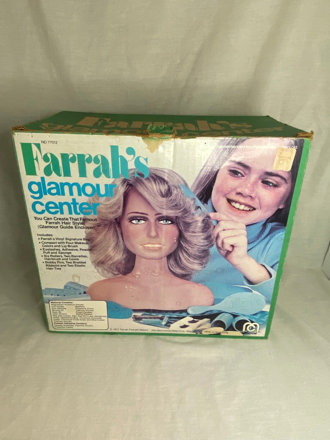 Farrah's Glamour Center - Farrah Fawcett Doll Make-up Head - Mego ...
