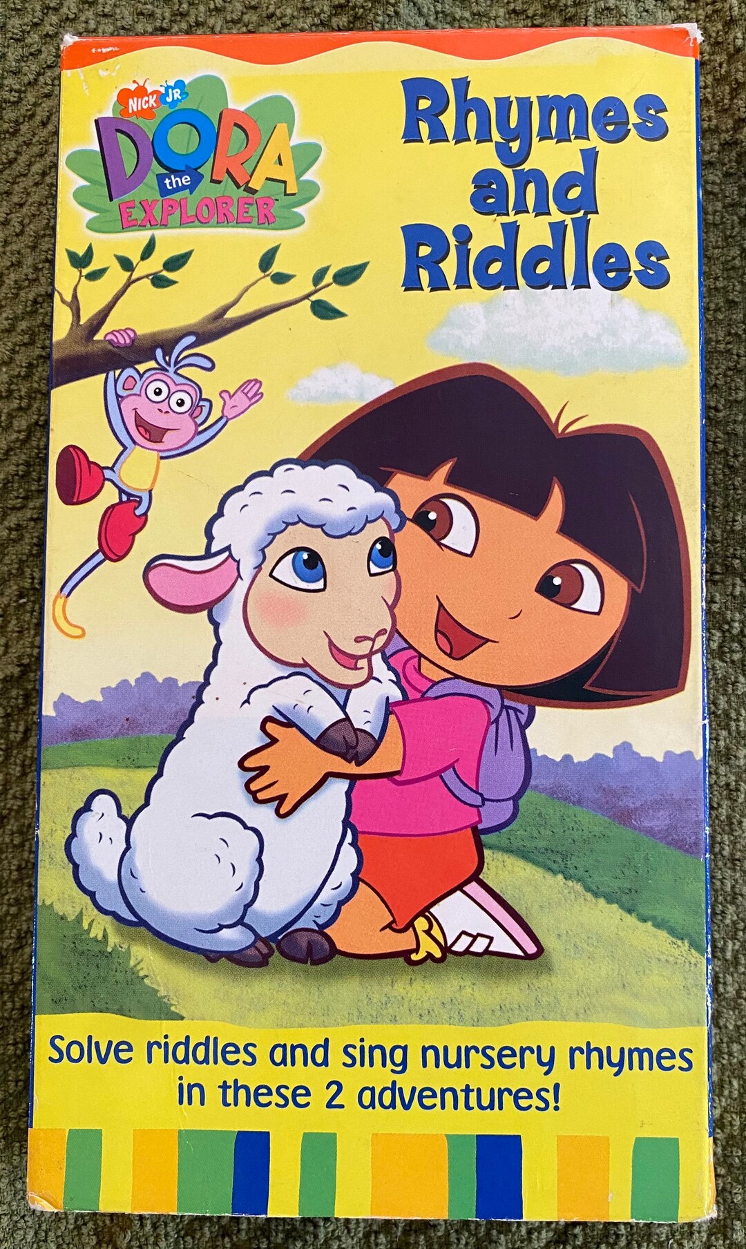 Dora the Explorer Rhymes and Riddles Nick Jr Vintage VHS 2003 Paramount ...
