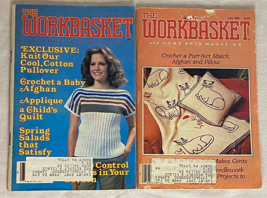 Workbasket and Home Arts Magazine - May 1983 - July 1983 - Crochet Knit ...