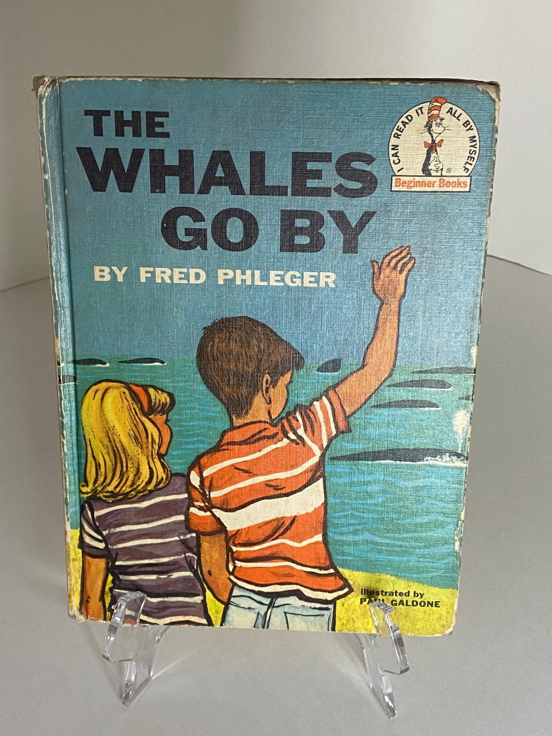 The Whales Go by by Fred Phleger - Beginner Books - Dr. Seuss - Etsy