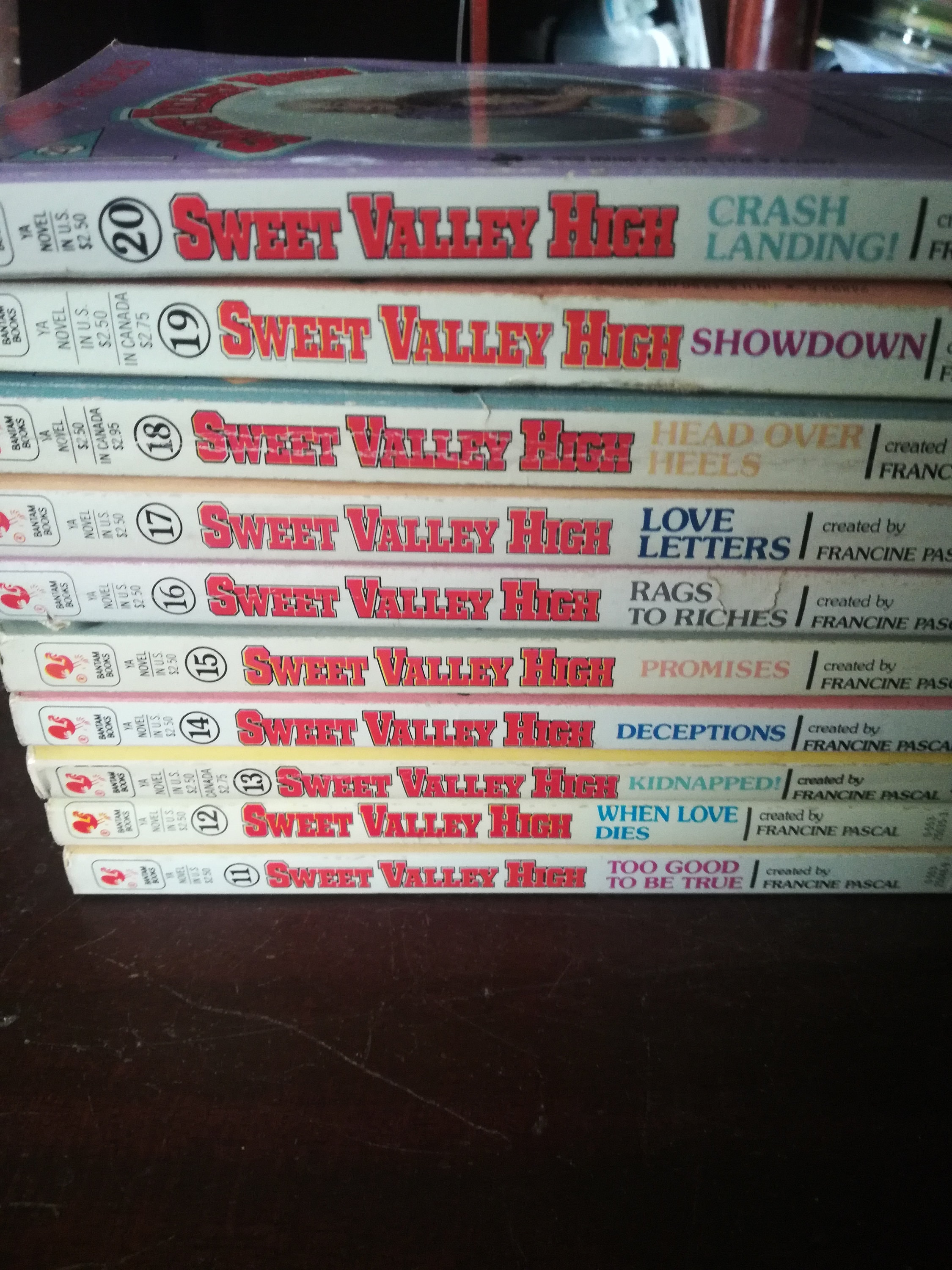 Sweet Valley High Books Collection by Francine Pascal - Etsy