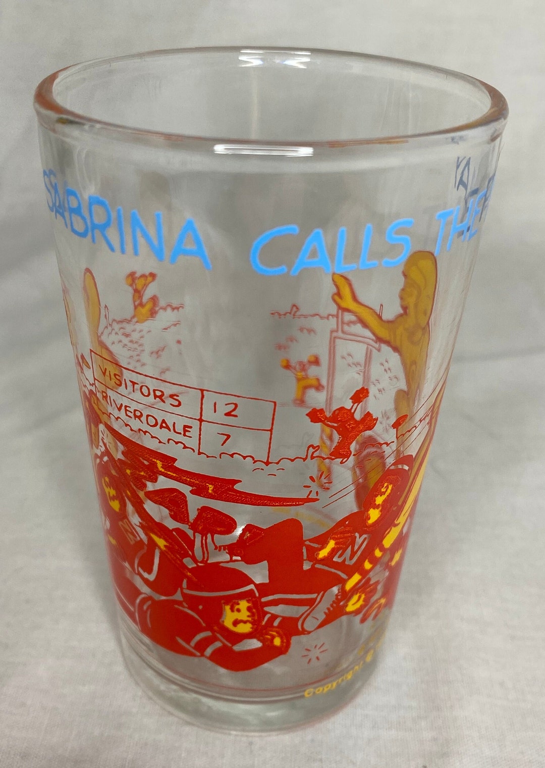 Welchs Archie Comics Sabrina Calls the Play Jughead Jelly Jar Juice Jar ...