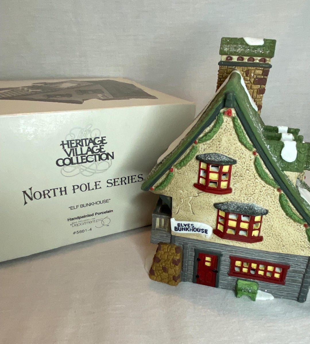 Department 56 - Elf Bunkhouse - North Pole Series Village Collection ...