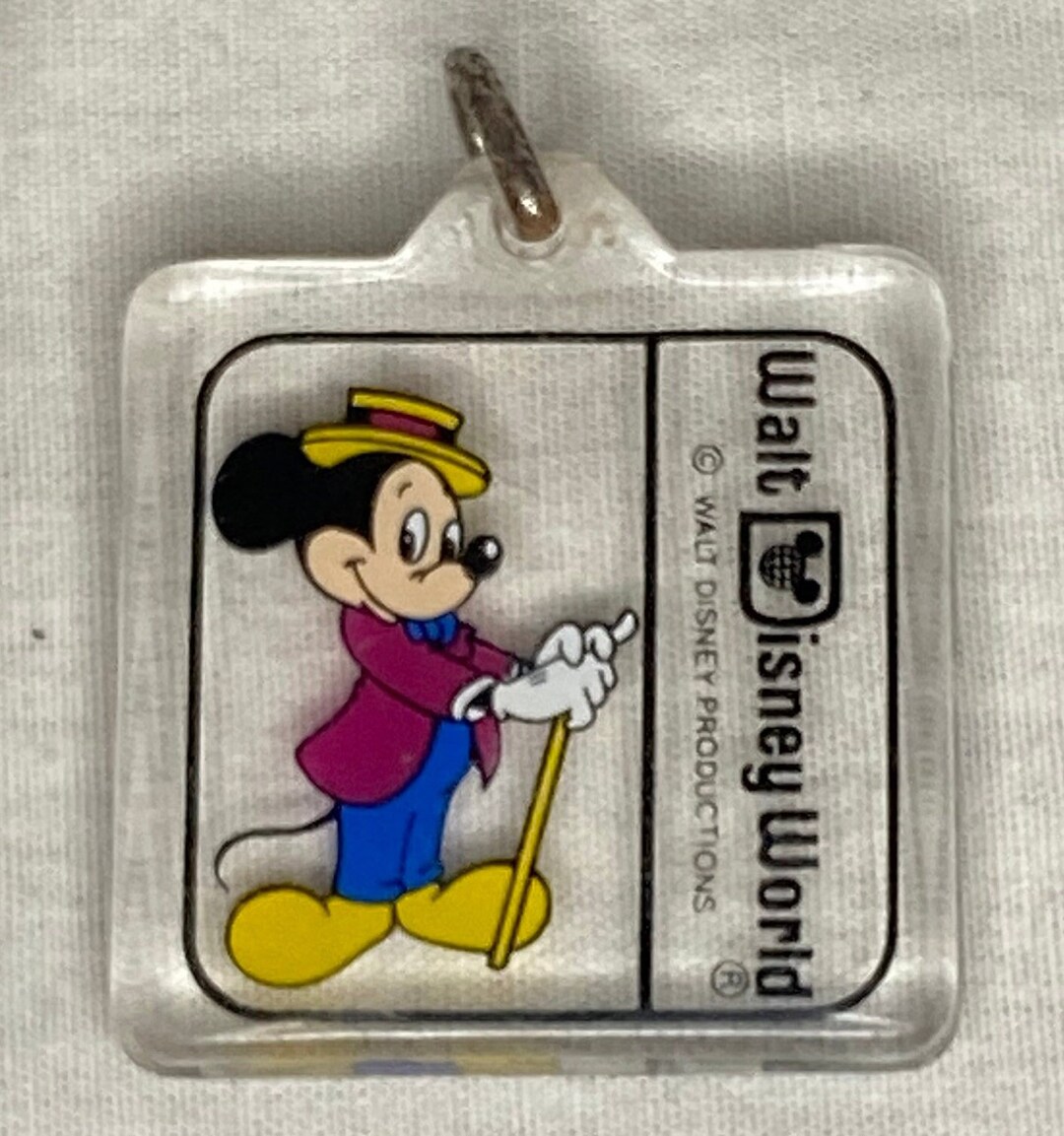 Walt Disney World Mickey Mouse Key Chain - Etsy