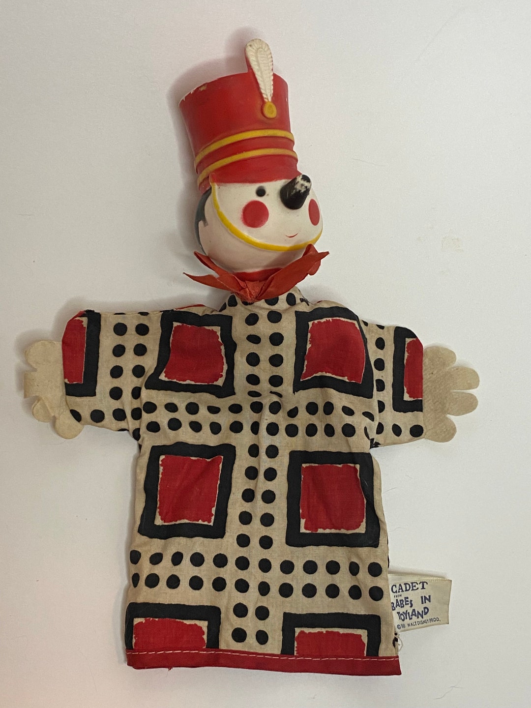 Disney Babes in Toyland Cadet Puppet - Gund Manufacturing Co - 1961 - Etsy