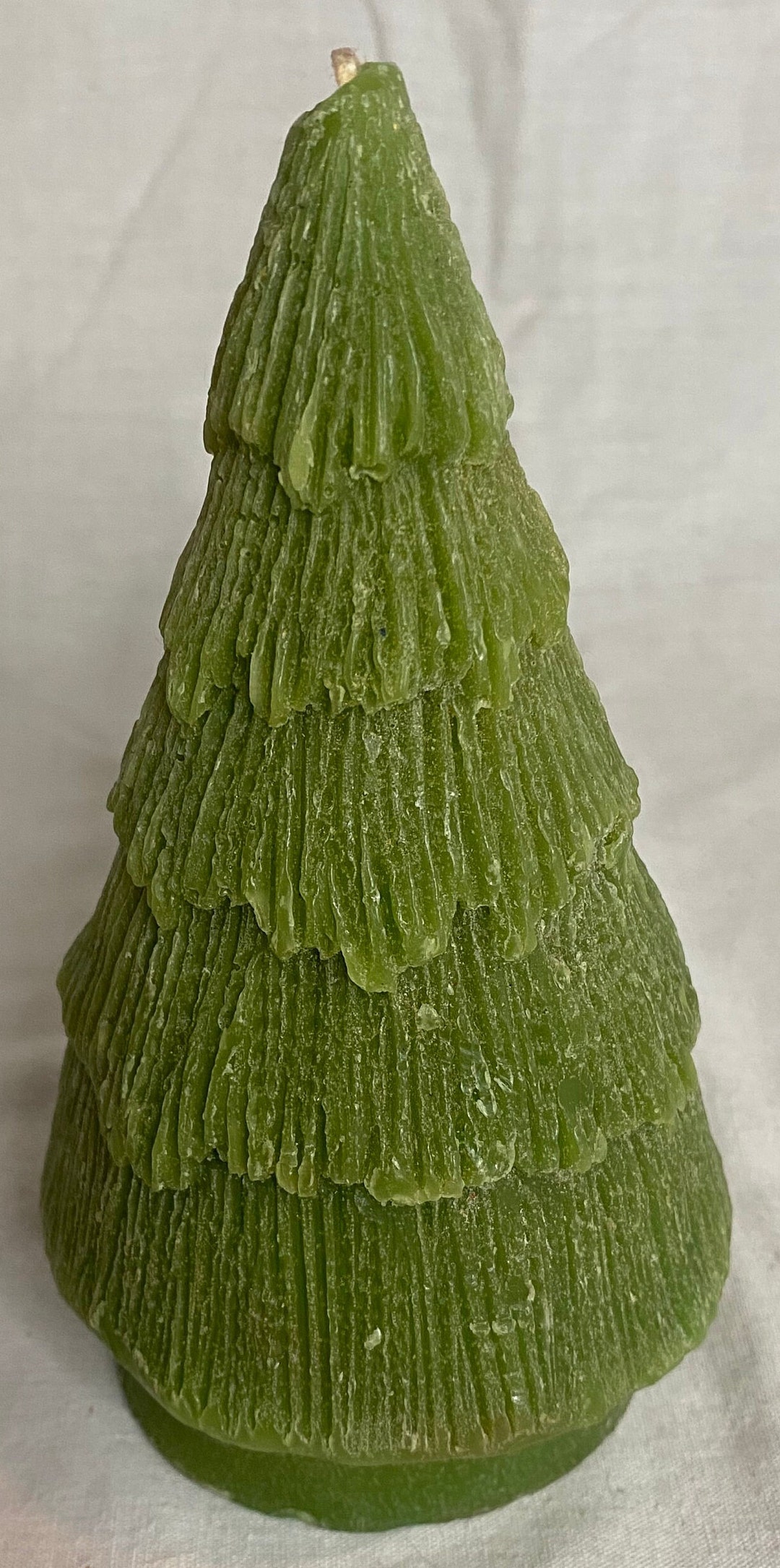 Hallmark Christmas Tree Candle - Vintage Christmas Candle - Vintage ...