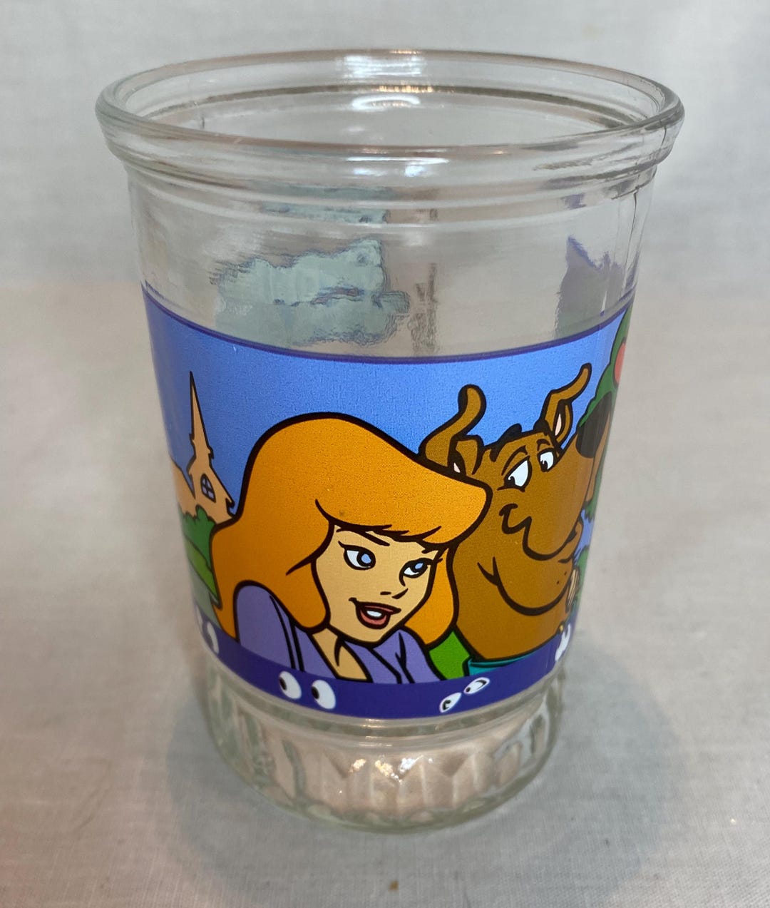 Scooby Doo Jelly Jam Juice Jar Glass - Scooby Doo and the Witch’s Ghost ...