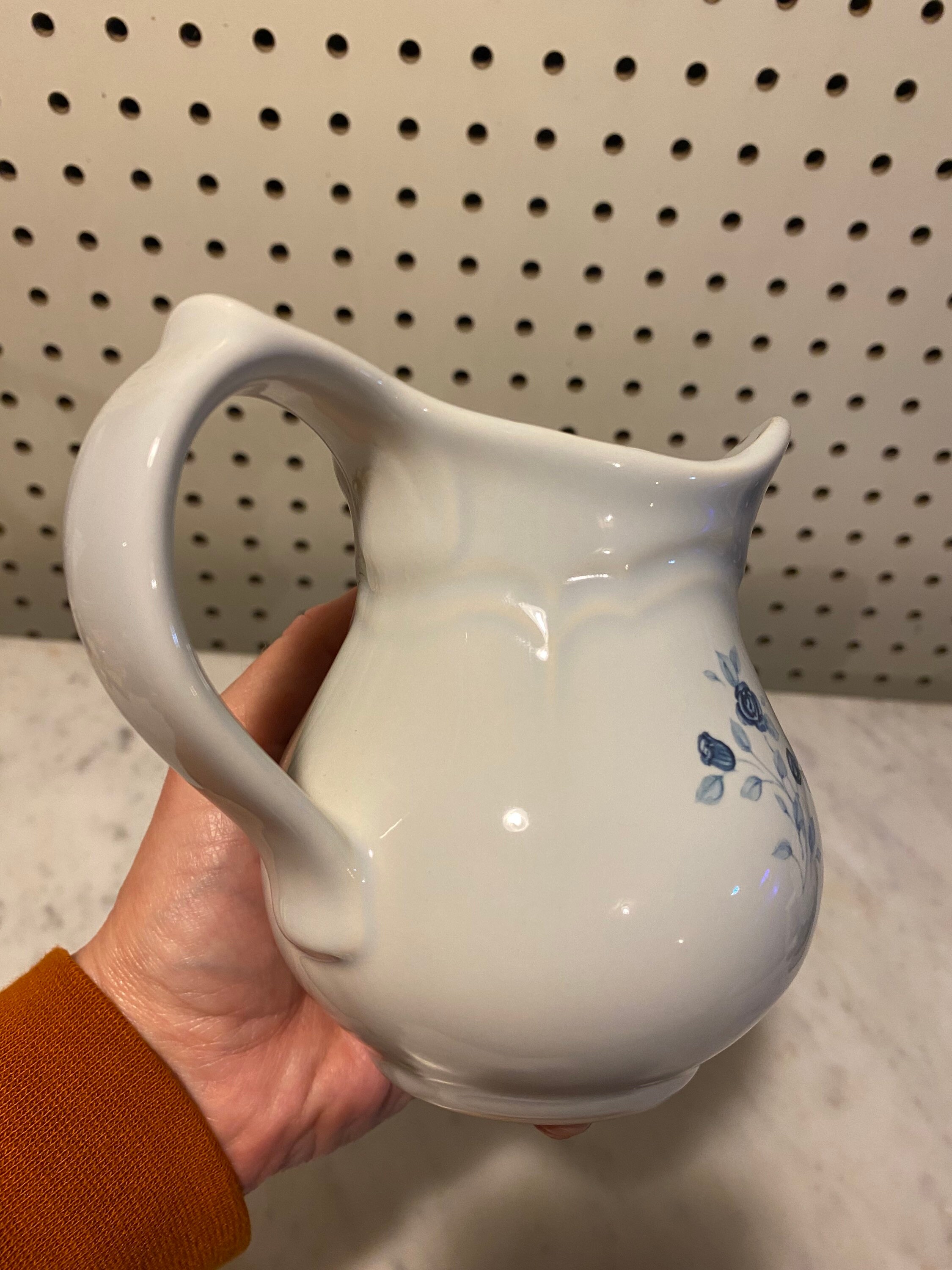 Pfaltzgraff Blue Rose Creamer Pfaltzgraff Poetry Glossy - Etsy