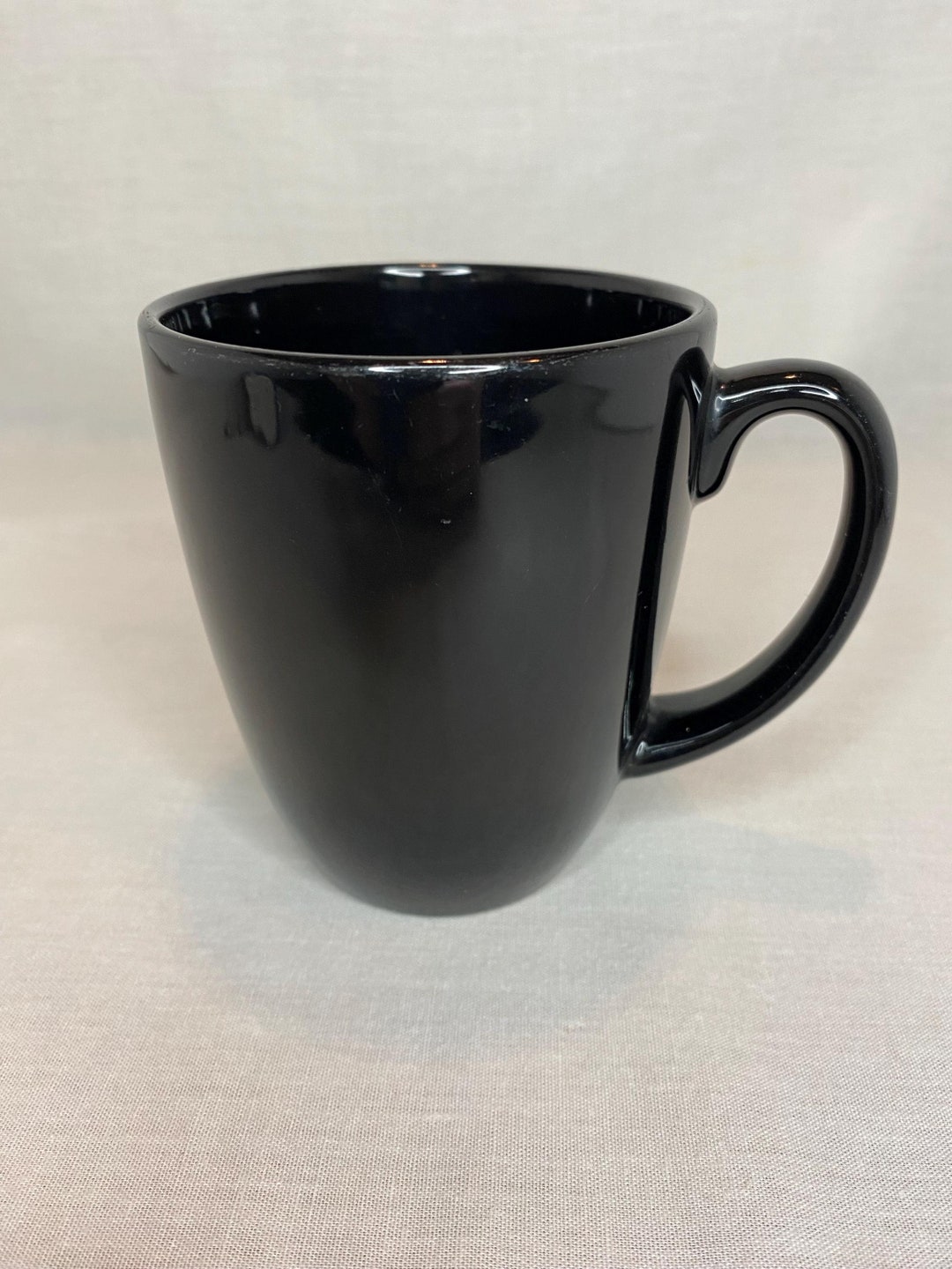 Black Corelle Stoneware Corelle Coordinates Coffee Tea Mug - Black ...