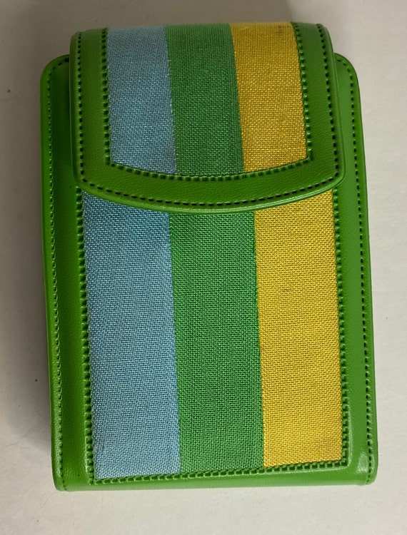Vintage green bi-fold wallet - Gem