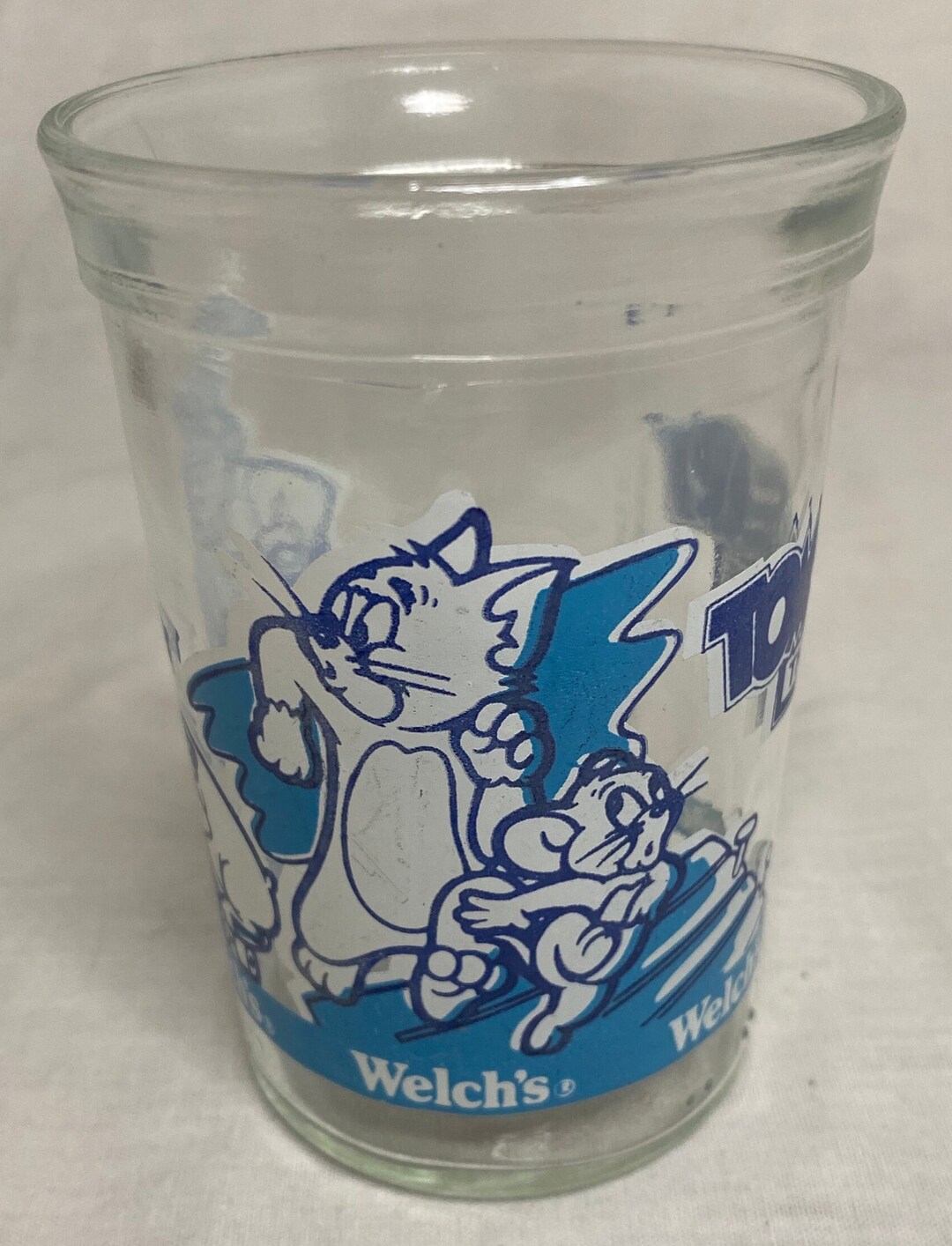 Welch's Collectible Jam Jelly Juice Jar Tom and Jerry Juice Jam Jelly ...