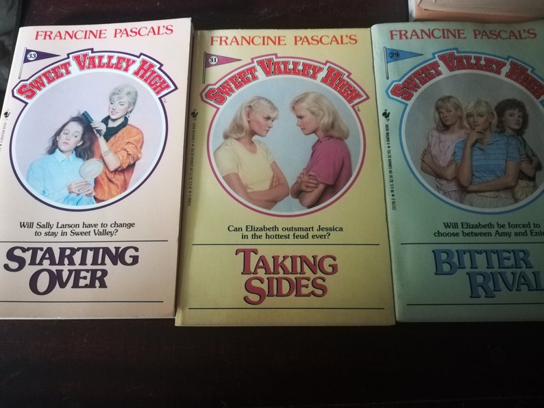 Sweet Valley High Books Collection by Francine Pascal - Etsy