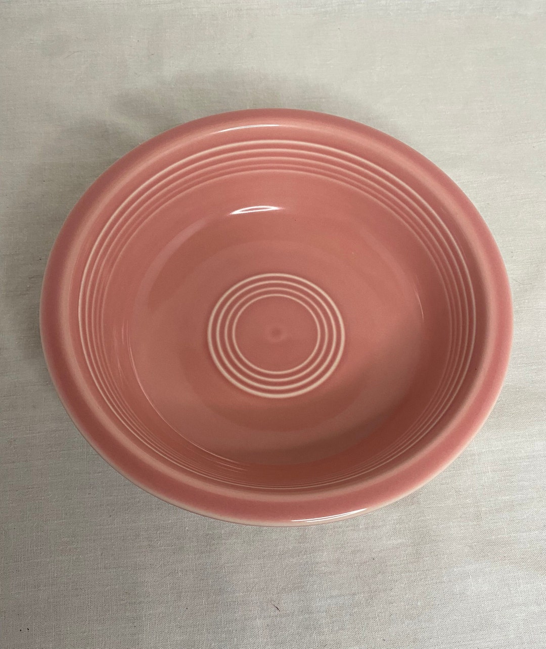 Rose Pink Fiesta Fiestaware Cereal Soup Salad Bowl Homer Laughlin Co - Etsy