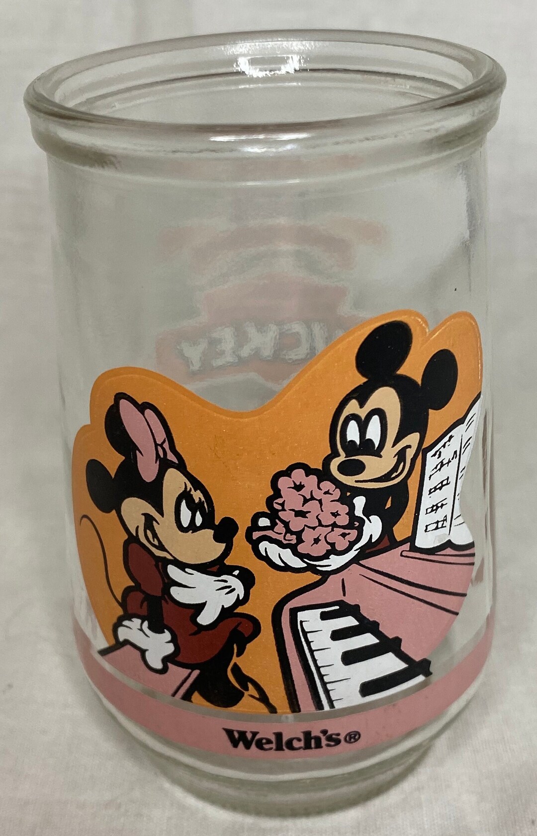 Welch's Mickey Mouse Collectible Jam Jelly Jar Collector Series the ...