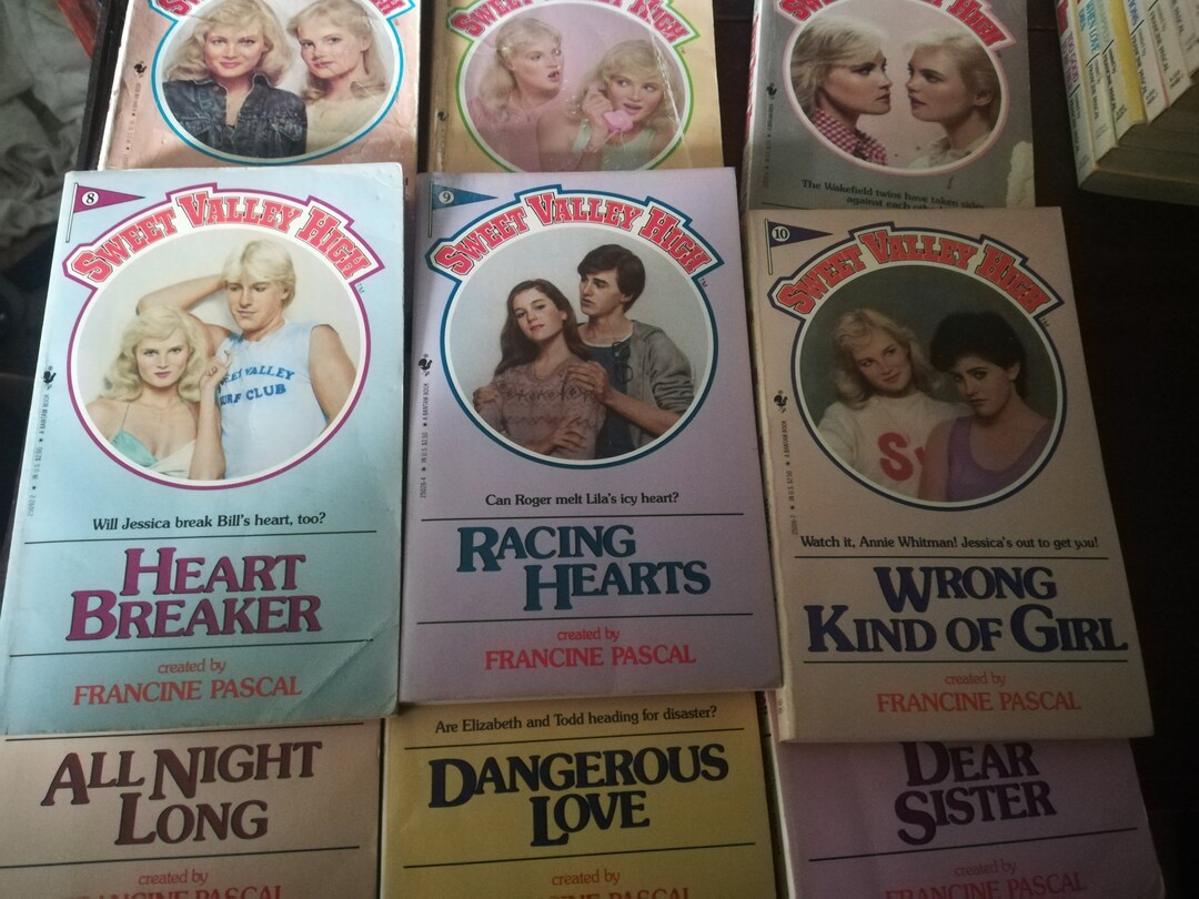 Sweet Valley High Books Collection by Francine Pascal - Etsy