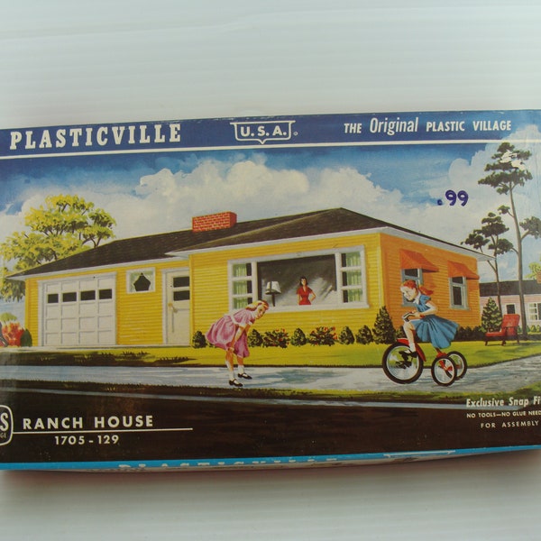 Vintage Plasticville - Etsy
