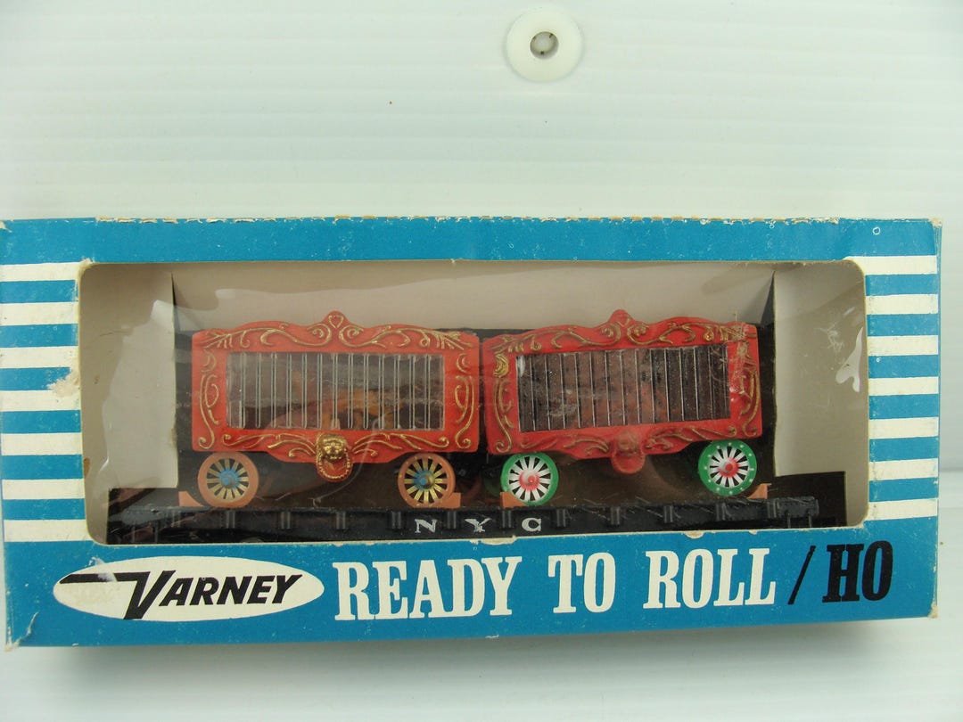Varney Ho Scale Circus Lion Cage Flat Car - Etsy