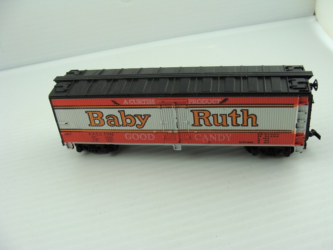 HO Scale Tyco Baby Ruth Box Car - Etsy