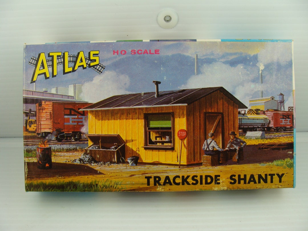 Vintage Atlas HO Scale Trackside Shaty Kit 702 - Etsy