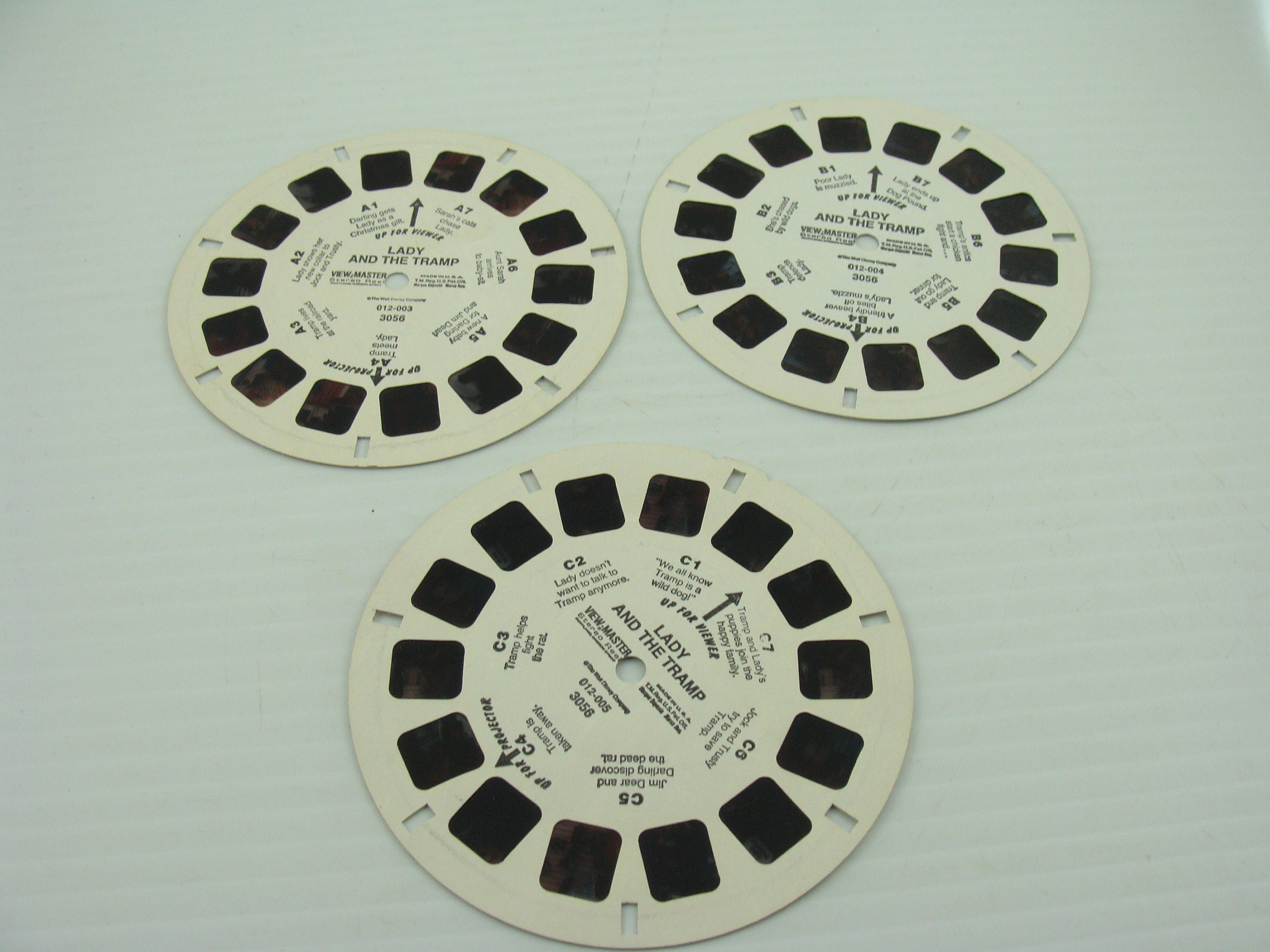 Walt Disney Lady and the Tramp View Master Reels 21 Pictures - Etsy