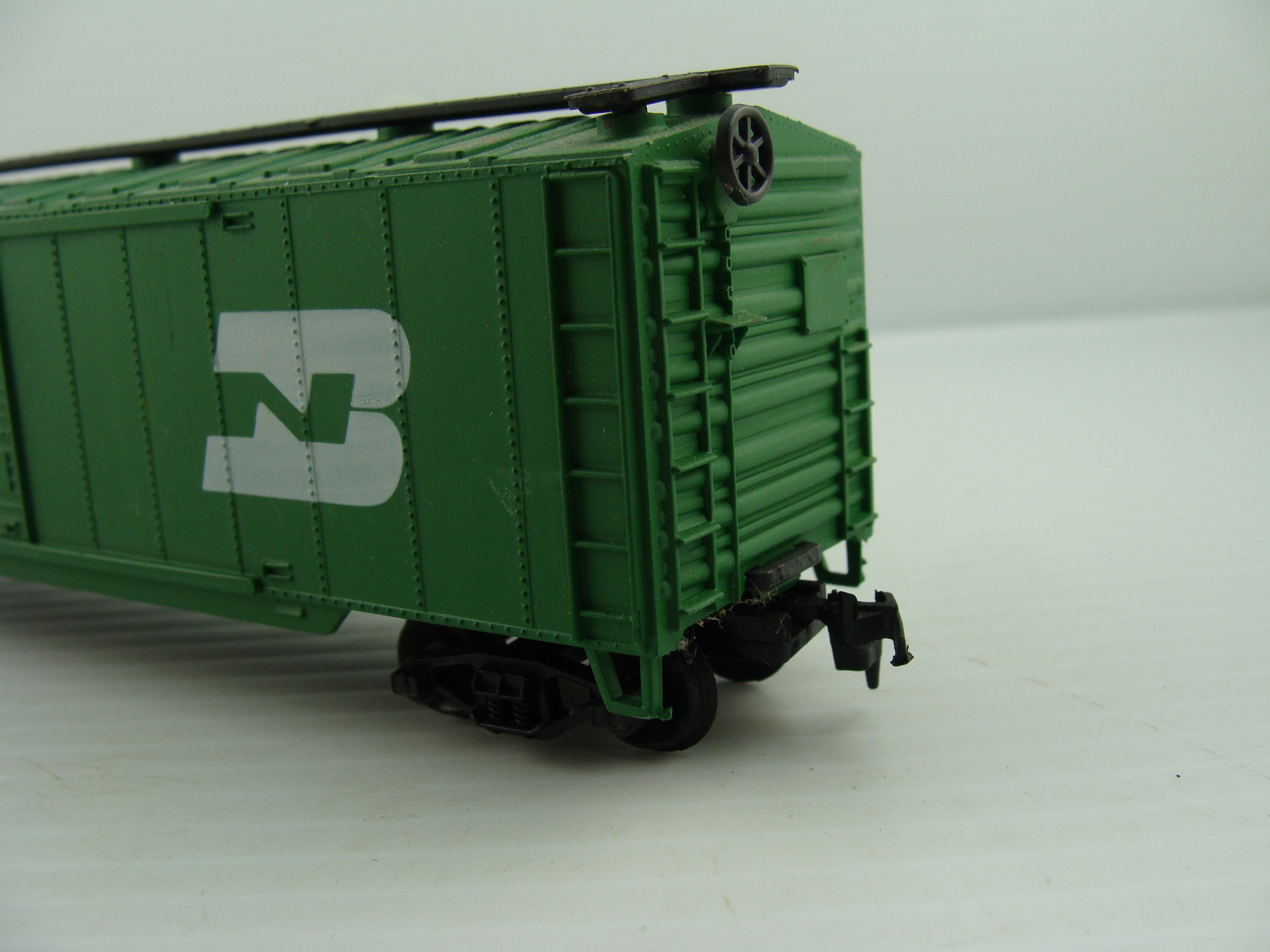HO Scale Tyco Burlington Northern Box Car - Etsy