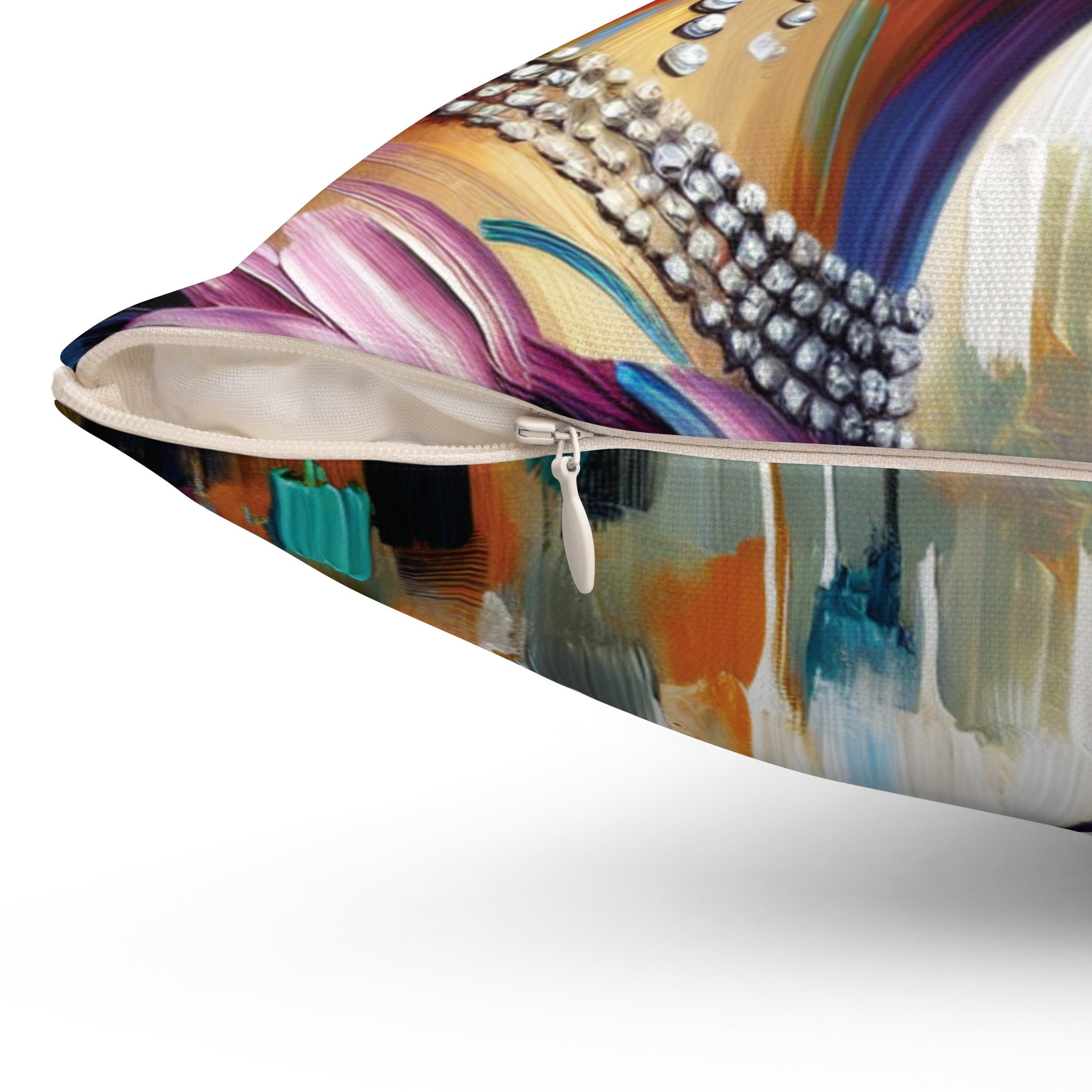 1920s Flapper Profile Pillow Vintage Roaring Twenties Flapper Art Deco ...