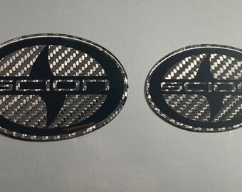100% REAL Carbon Fiber GR86 Rear Emblem Set - Etsy