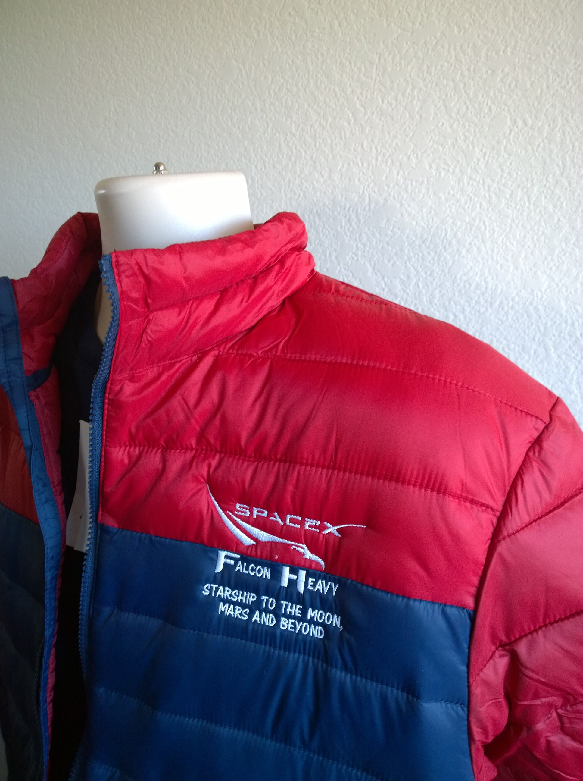 XL SPACEX NASA Jacket Falcon Heavy Starship to the Moon Mars and Beyond ...