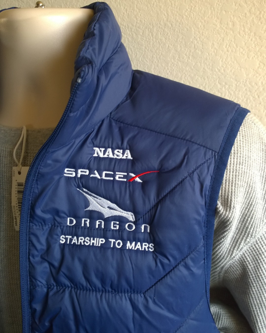 SMALL SPACEX NASA Vest Shirt - Etsy