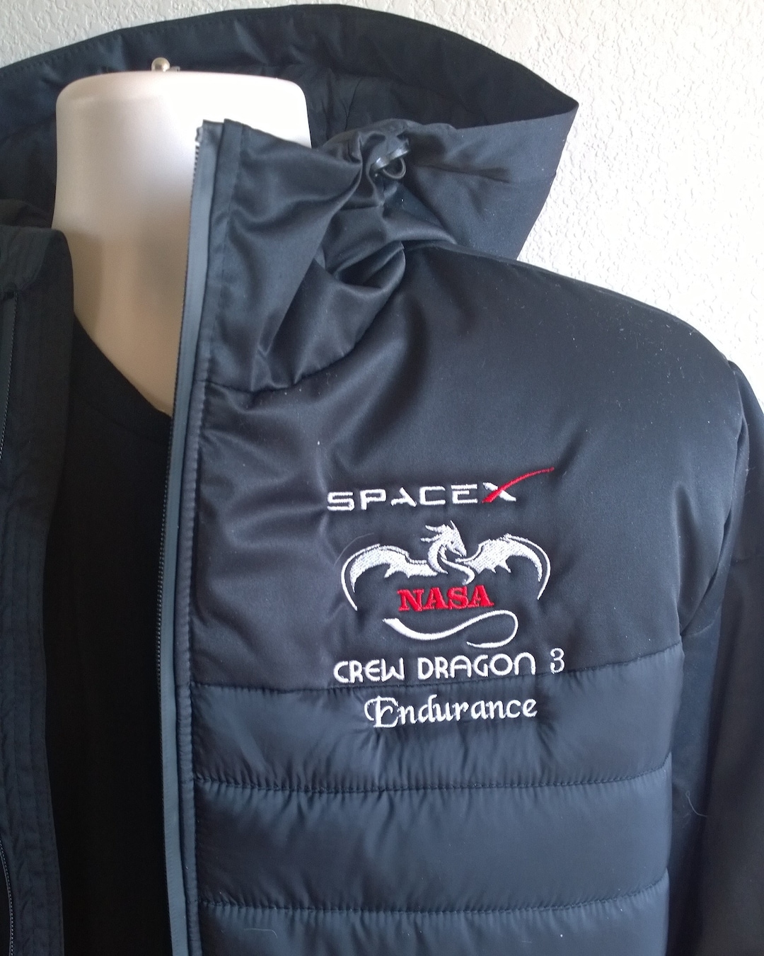 XL SPACEX JACKET Crew Dragon - Etsy