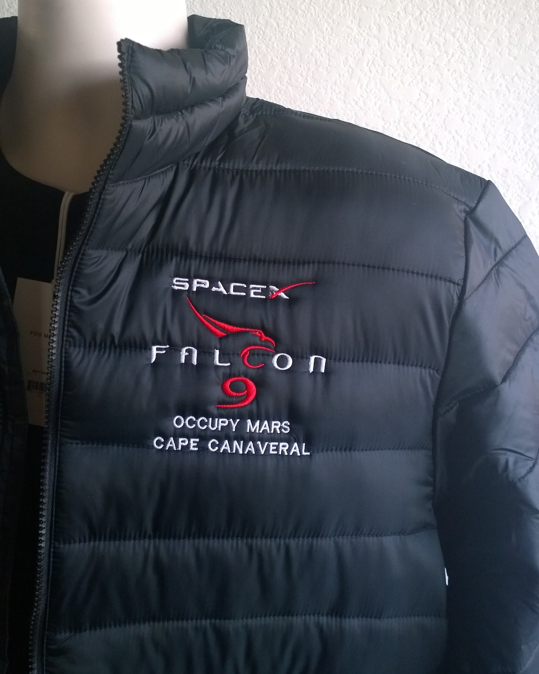 LARGE SPACEX NASA Jacket Falcon 9 Occupy Mars - Etsy