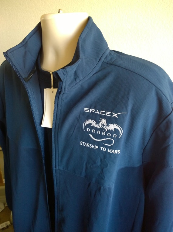 XL SPACEX Jacket Crew Dragon Starship to Mars | Etsy