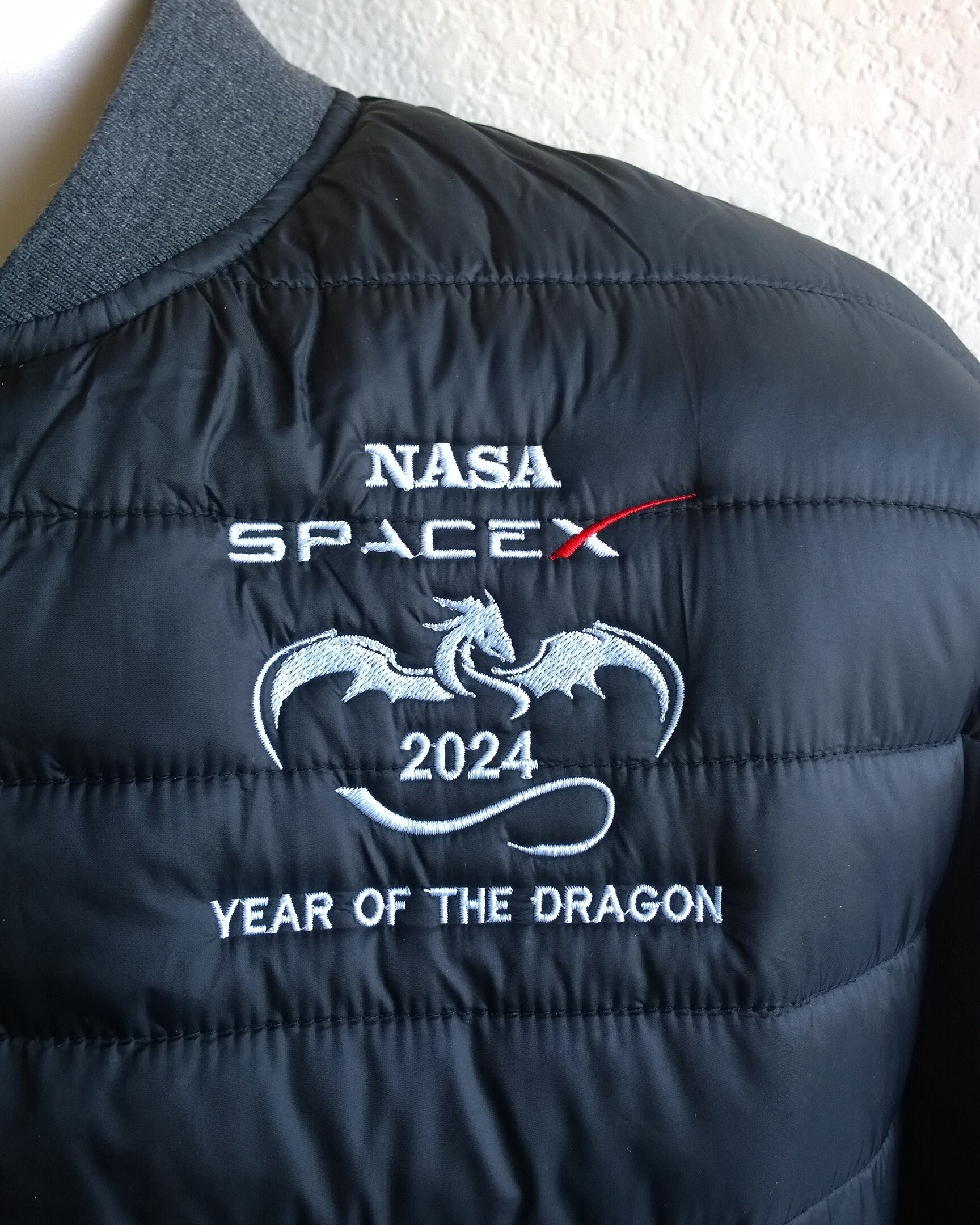 SPACEX NASA Crew Dragon Jacket | Etsy