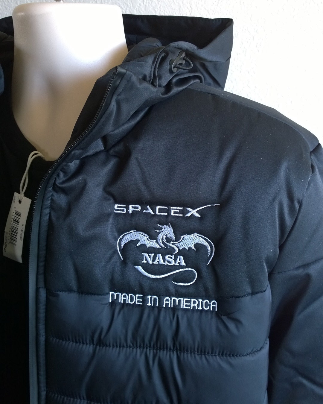 XL SPACEX NASA Jacket Hoodie - Etsy