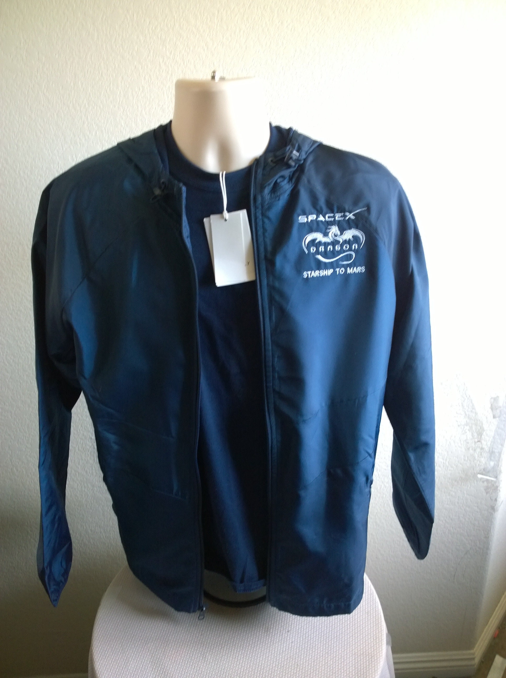 LARGE SPACEX Jacket Crew Dragon Starship to Mars | Etsy