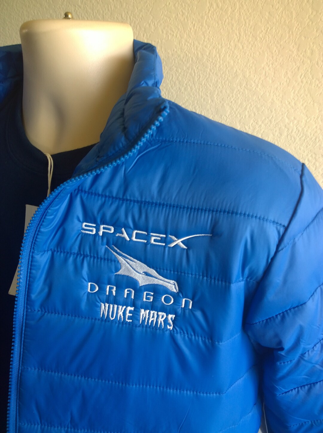 MEDIUM SPACEX NASA Jacket Crew Dragon Nuke Mars - Etsy